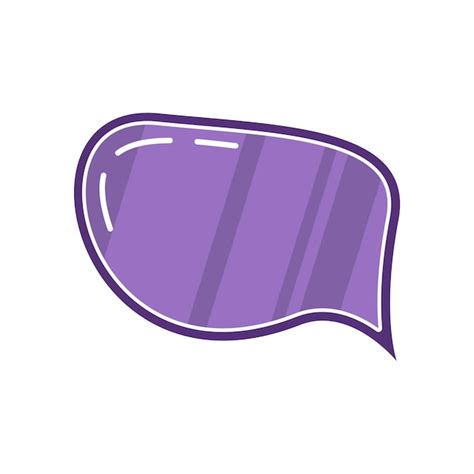 Premium Vector Cute Speech Bubble Template