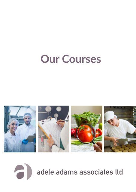 Adele Adams Associates Our Courses