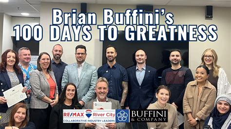 Brian Buffinis 100 Days To Greatness Youtube