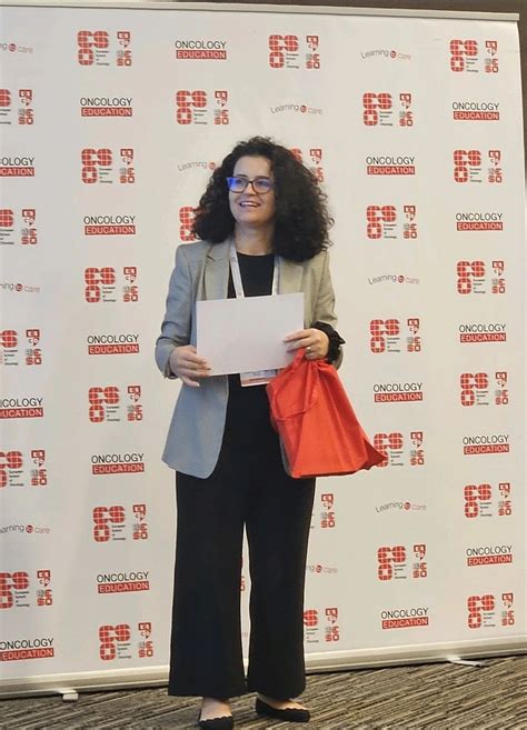 Elona Cekani On Linkedin Thank You European School Of Oncology For The Great Opportunity Given…