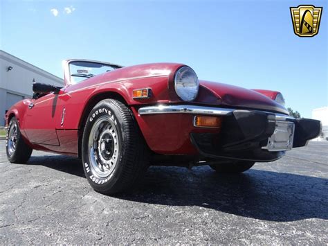 1979 Triumph Spitfire 1500 37064 Miles Red Convertible 1493cc Inline 4
