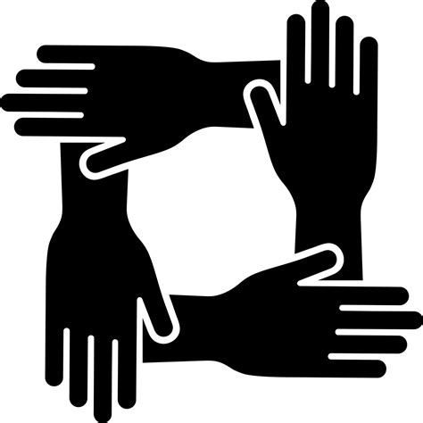 Together Or Team Work Icon Or Symbol 24252209 Vector Art At Vecteezy