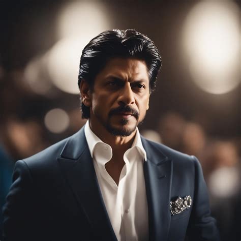 Premium Ai Image Shahrukh Khan Portrait Picture