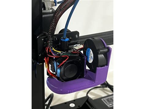 Cr 10 Smart 5015 Dual Duct Part Cooling Fan Upgrade By Blaze