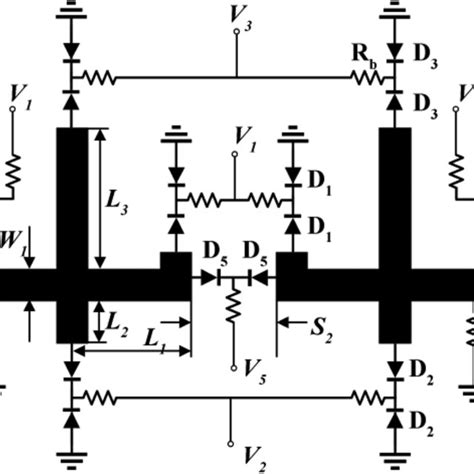 Configuration Of The Proposed Tunable Bandpass Filter Download Scientific Diagram