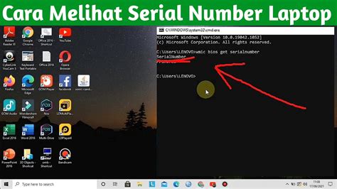 Cara Melihat Serial Number Laptop YouTube