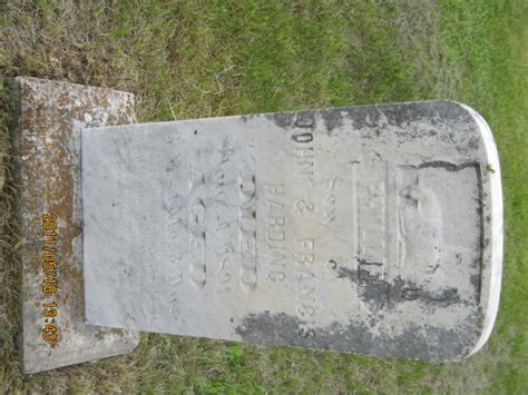 Phillip “phillie” Harding 1887 1891 Mémorial Find A Grave