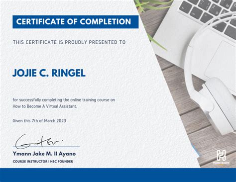 Virtual Assistant By Jojie Ringel Truelancer