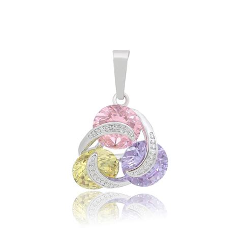 Collar De Lujo Arcoiris Joyas Kapile Import