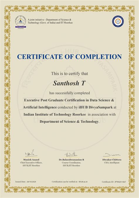 Datascience Artificialintelligence Iitroorkee Lifelonglearning Ai