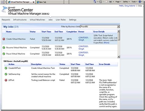 Виртуализация Компания Microsoft выпустила System Center Virtual
