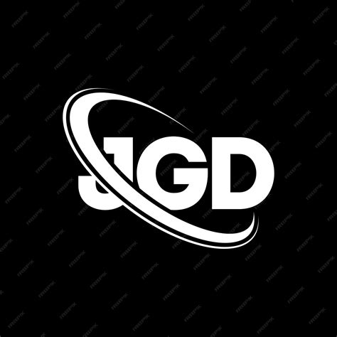 Premium Vector Jgd Logo Jgd Letter Jgd Letter Logo Design Initials Jgd Logo Linked With Circle