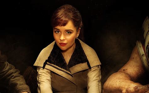 3840x2400 Emilia Clarke As Qira Solo A Star Wars Story 2018 Movie 4k