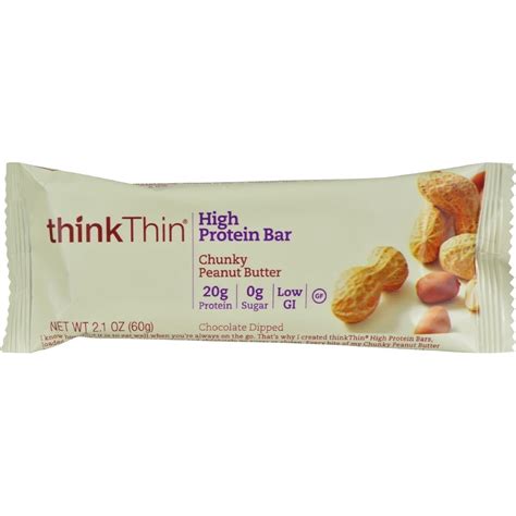Think Chunky Peanut Butter Protein Bar 21oz