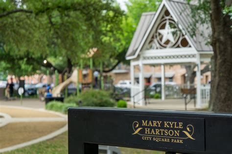 City Steeped In History Mary Kyle Hartson Park Is A Cherished Part Of The Community Situated