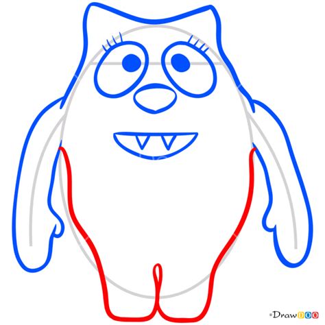 How To Draw Toodee Toy Yo Gabba Gabba