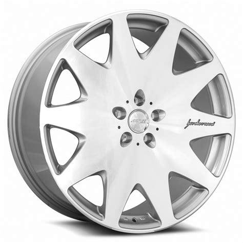 22x9 F 22x105 R Mrr Hr3 5x112 2525 Silver Machine Face Wheels Set