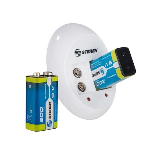 Compra Cargador De Pilas Steren Inteligente 9v Incluye 2 Pilas Crg250