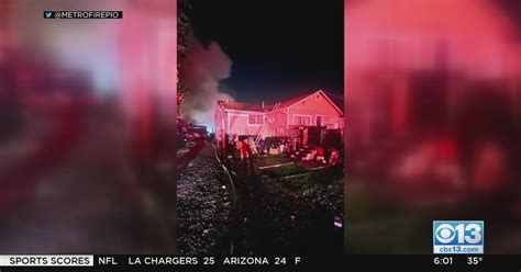 Shed Fire Spreads To Home And Rv In Antelope Cbs Sacramento