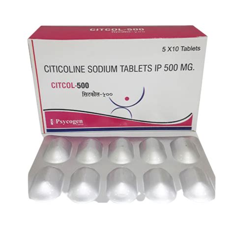 Citicoline Sodium Tablets Manufacturer Supplier And Pcd Pharma Franchise
