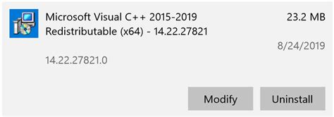 Strange Missing Redistributable Vc Runtime Error · Issue 2297 · Mockingbirdnestprincipia