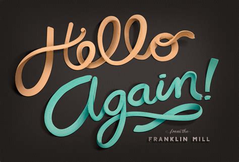 Postcard Script On Behance