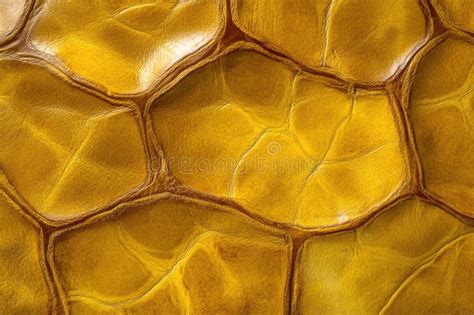 Close Up Honeycomb Structure Made Hexagonal Wax Cells Generated Stock