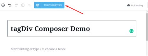 How To Use Tagdiv Composer Wppagebuilders