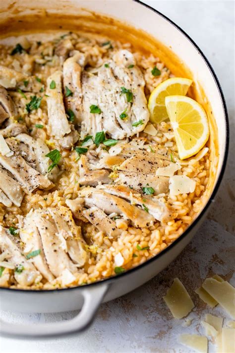Chicken Risotto The Almond Eater