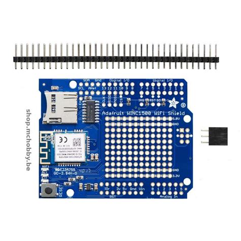 Arduino Atwinc1500 Wifi Shield With Pcb Antenna