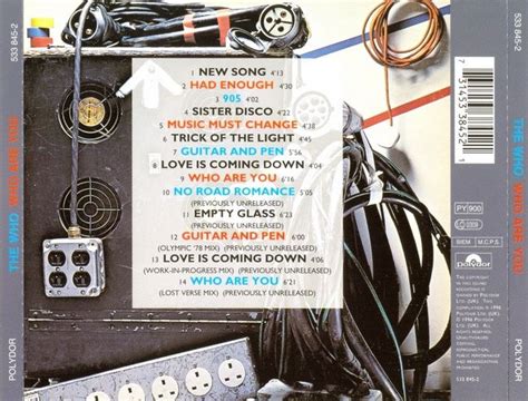 The Who Who Are You 1978 Progrockworld Новинки и раритеты рок