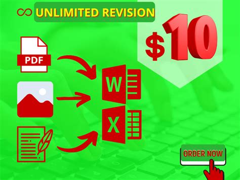 An Editable Ms Word File Ms Excel From Pdf  Upwork