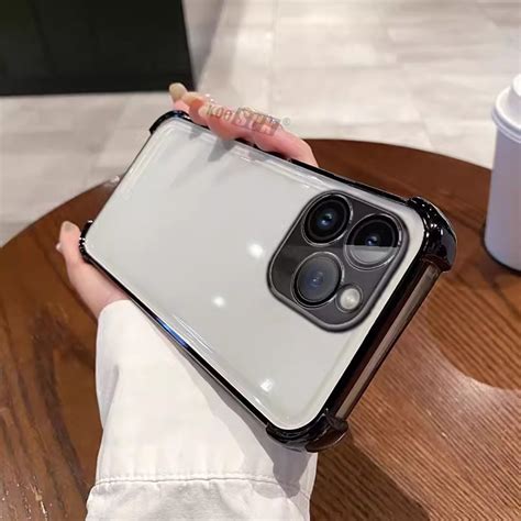 Case For Infinix Smart Pro Tecno Spark C Go Pop Air Bag Shockproof Transparent Soft