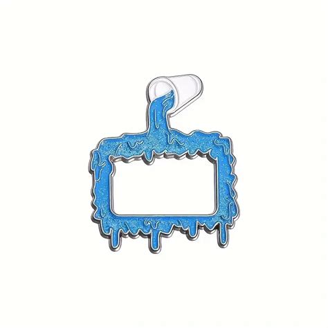 Hat Pin Blue Slumped Batterman Nufsed Sticker