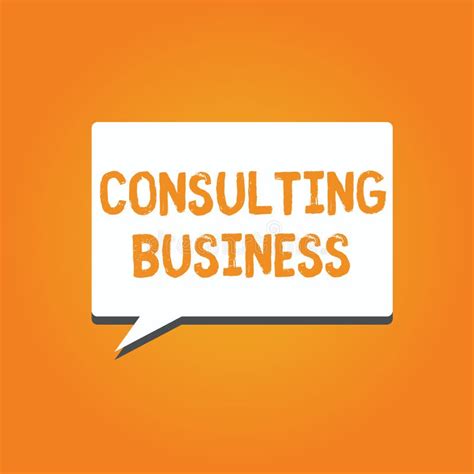 Word Writing Text Consulting Business Business Concept For Consultancy