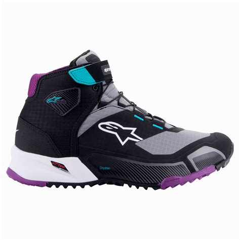 Zapatilla De Moto Cr X Drystar De Mujer Zapatos De Moto Contemporary Negro Alpinestars