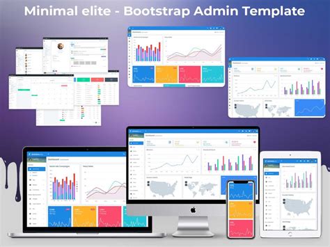 Minimal Elite Bootstrap Admin Template Multipurpose Themes