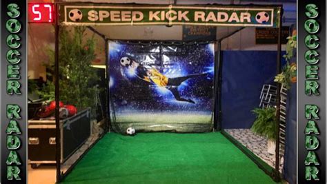 Soccer Kick Radar Game Cocktail Hour Entertainment