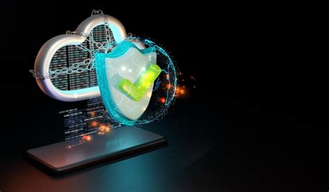 Premium Photo Cloud Data Storage With Binary Code Cyber Security Concept 3d Rendering