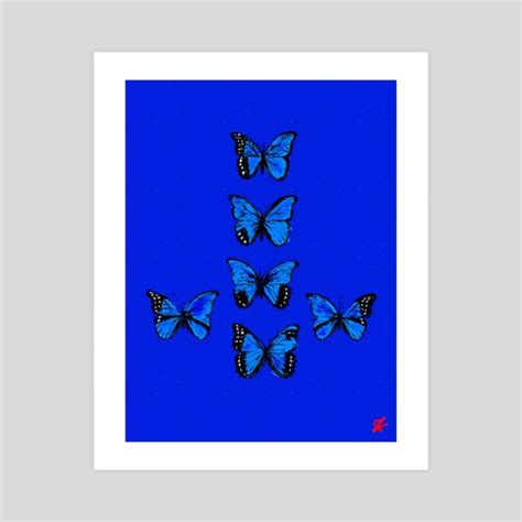 Gynandromorphism No3 An Art Print By Jacquelyn Deshchidn Inprnt