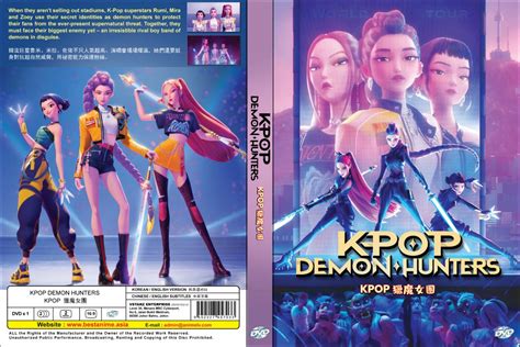 Anime Dvd Kpop Demon Hunters 2025 Film English Dubbed
