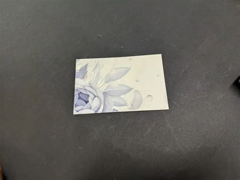 Black Plastic Fancy Name Card For Office At ₹ 140 Piece In Chennai