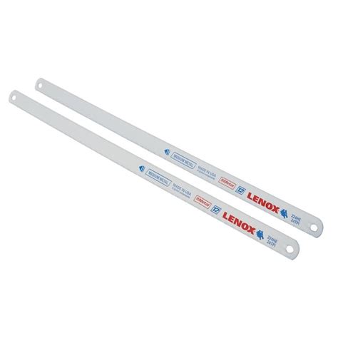 Lenox 12 In Bi Metal Medium Cut Hacksaw Blade Set In The Hand Saw