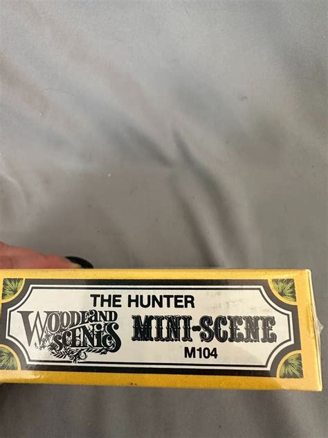 Woodland Scenics Mini Scene Kit The Hunter M104 Factory Sealed Ebay