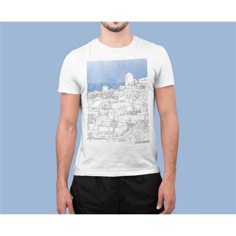 Santorini Greece T Shirt Santorini T Shirt Vacation Sou Inspire
