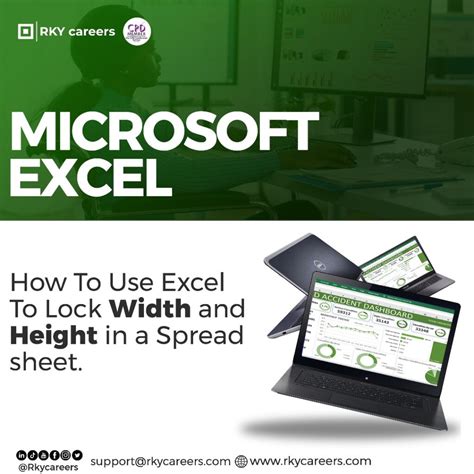 How To Use Excel To Lock Width And Height In A Spreadsheet Rky How To Use Excel To Lock Width And Height In A Spreadsheet Rky