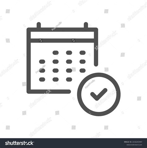 Interface Icon Outline Linear Vector Stock Vector Royalty Free