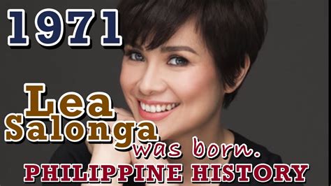1971 Lea Salonga A Filipina Singer And Actress Was Born In Angeles City Filipino History