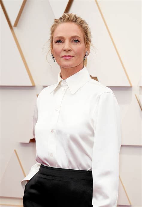 Uma Thurman 2022 Oscars