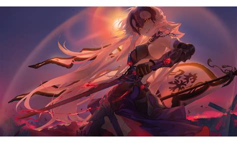 Jeanne Darc Alter Jeanne Darc Alter And Jeanne Darc Alter Fate And 1 More Drawn By